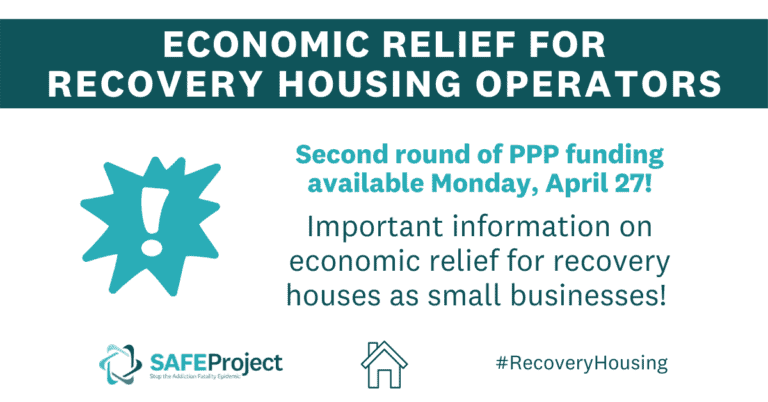 Economic Relief for Recovery Housing Operators - SAFE Project